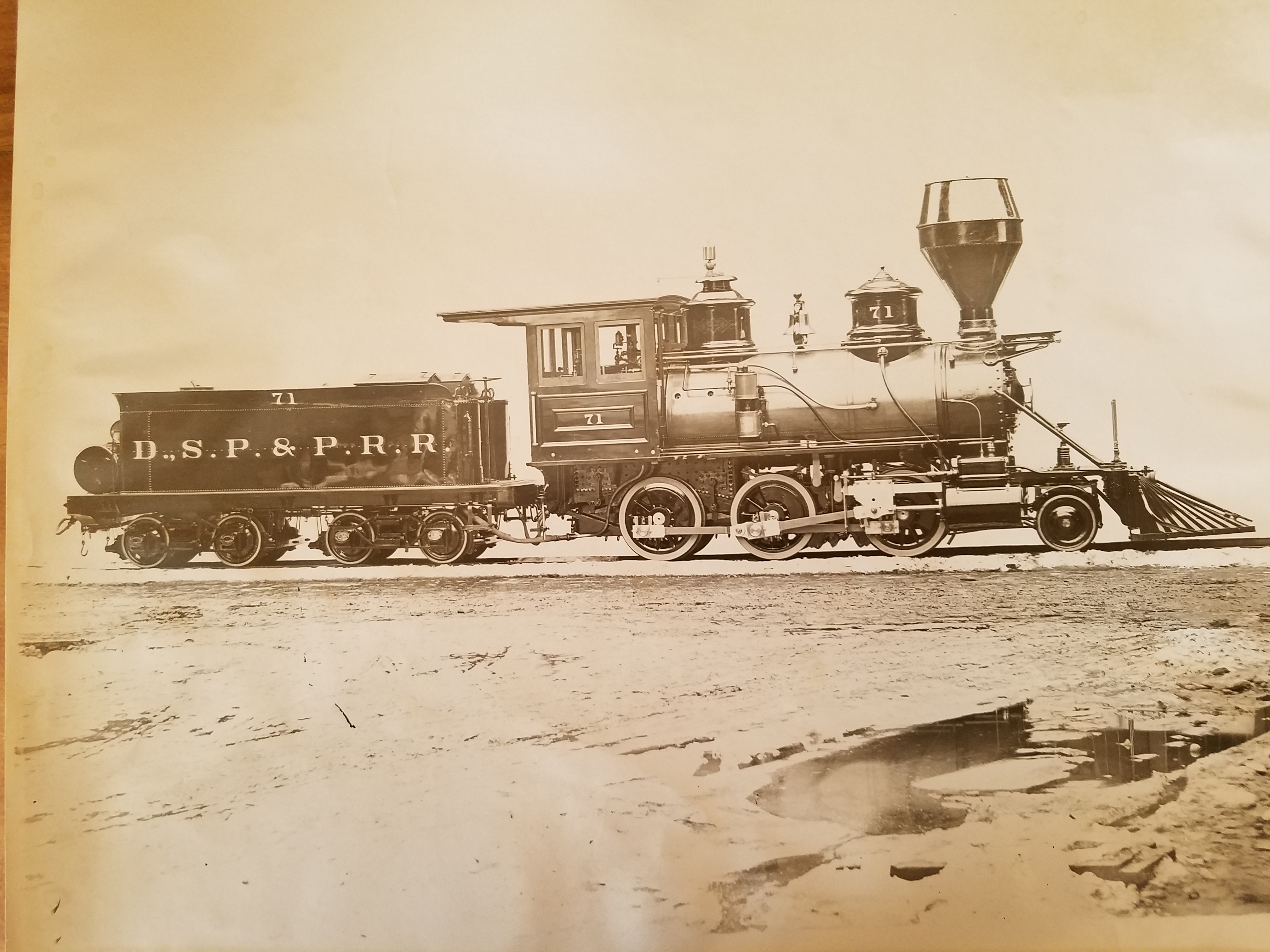 Crain's DSP&P Railroad Pages | Cooke 2-6-0 Mogul Locomotives